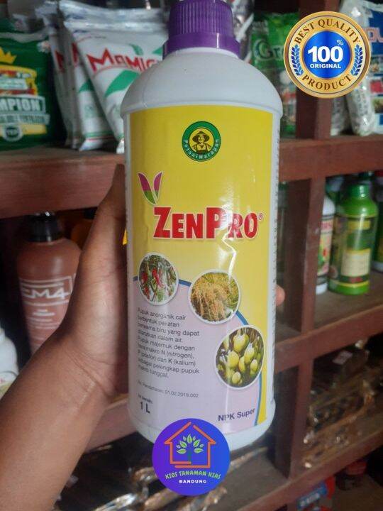 COD Pupuk Organik Cair NPK Super Zenpro 1 Liter | Lazada Indonesia