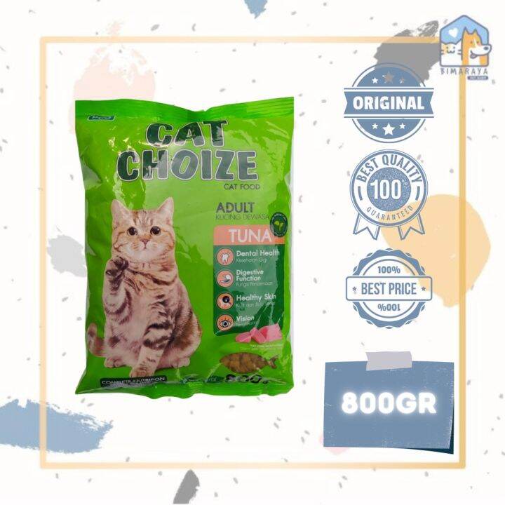 CAT CHOIZE CAT FOOD FOR ADULT 800GR | Lazada Indonesia