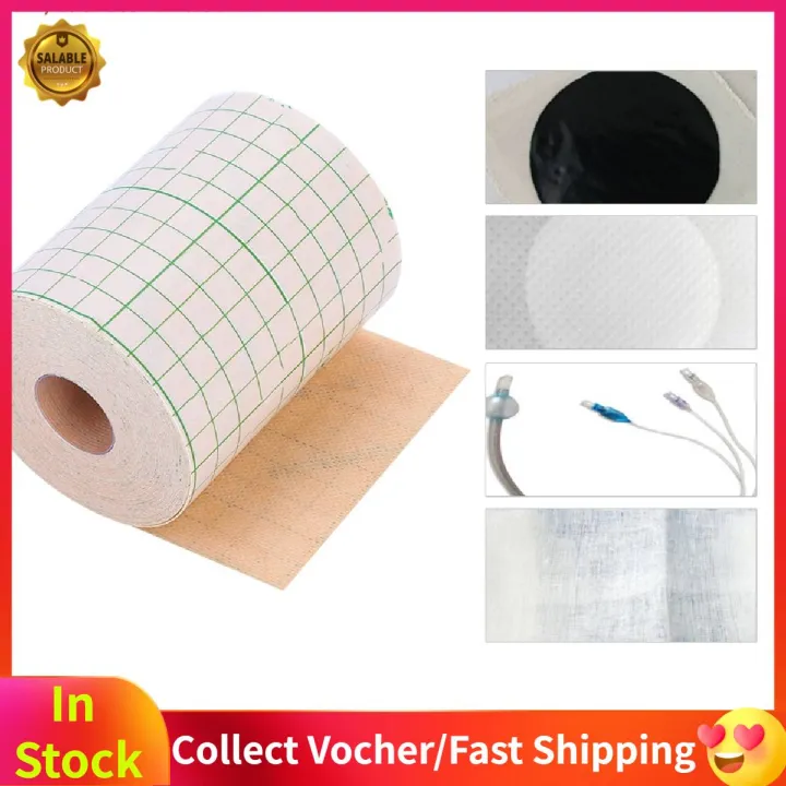 Upgraded Plaster Fixer 1Roll 4 Sizes Waterproof Adhesive Wound Dressing ...