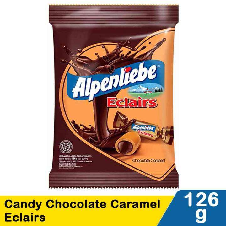 Alpenliebe Candy Chocolate Caramel Eclairs 126G | Lazada Indonesia