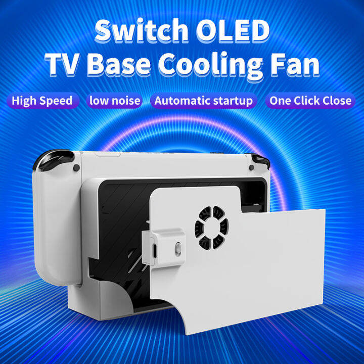 For Switch Oled Accessories Cooler Base USB Cooling Fan External Game ...