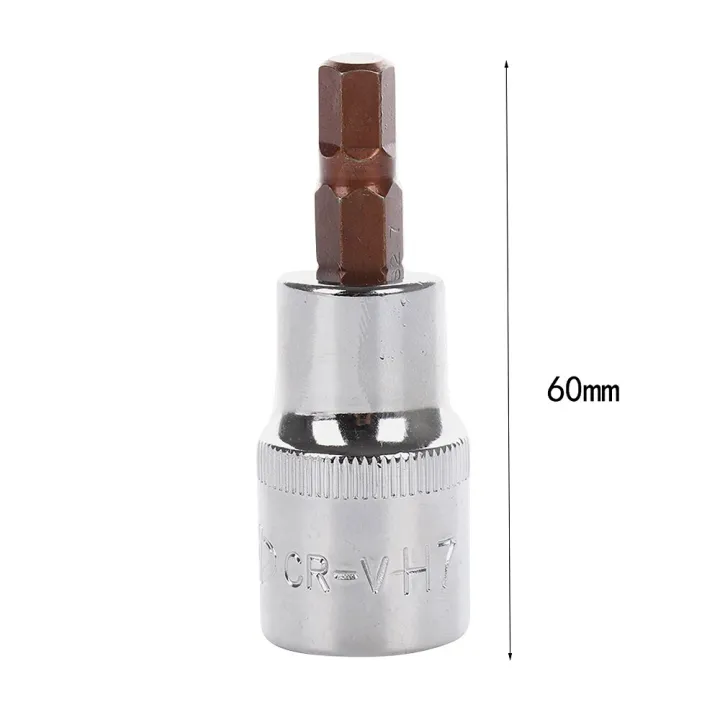 14mm 1/2 Inch Hexagon Screwdriver Bit Socket Drive Socket Corrosion ...