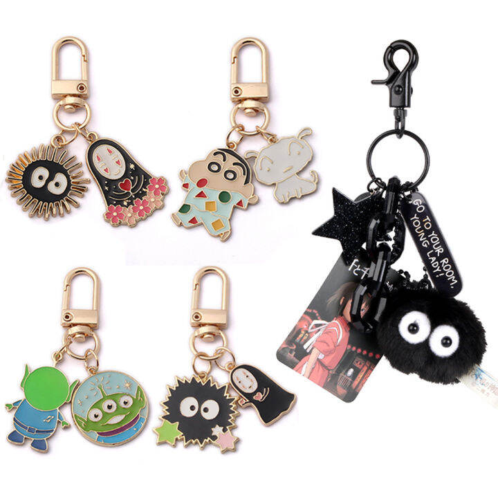 ETUALE บอลเอลฟ์ ฮายาโอะ มิยาซากิ Totoro Spirited Away พวงกุญแจ Trinket ...