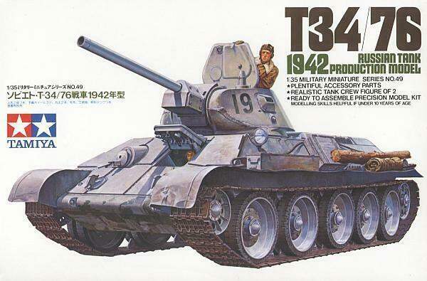 Tamiya 35049 135 Russian T3476 1942 Tank Plastic Model Kit | Lazada PH