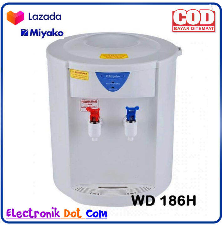 Miyako Wd-186 Dispenser Duduk 2kran Hot & Normal | Lazada Indonesia