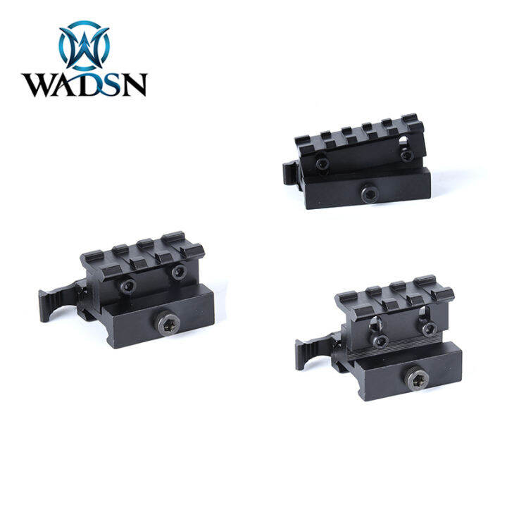 WADSN QD Scope Riser Base Quick Release 5 Slots Height Tilt Adjustable ...
