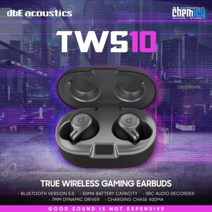dbE TWS10 High Fidelity True Wireless TWS Gaming Earbuds | Lazada Indonesia