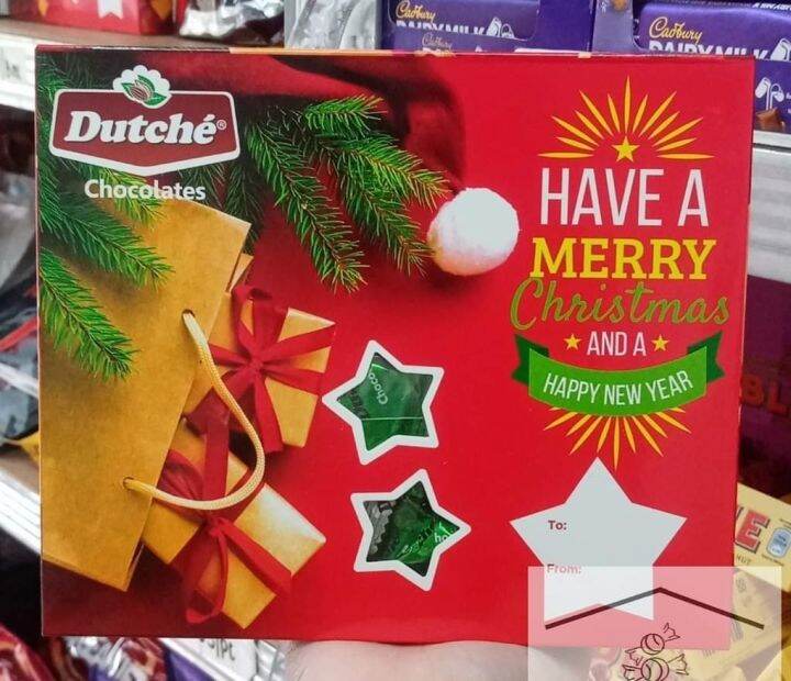 Dutche' Christmas Chocolate Box... P65.. Exp.Oct 2022 | Lazada PH
