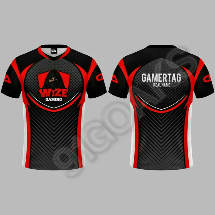 Gaming Jersey Esport Free Fire, Mobile Legends, PUBG Mobile, AOV, Dota2 ...