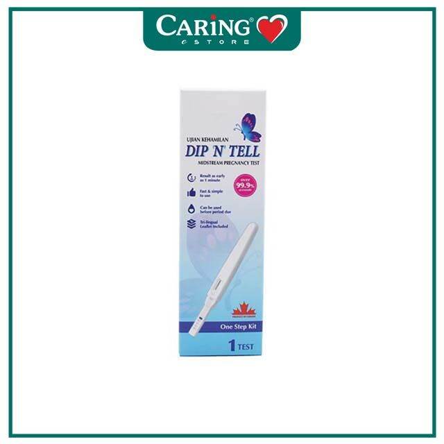 Dip N Tell Midstream Pregnancy Test 1S | Lazada