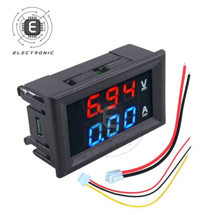 High Quality 0.56 39; 39; DC 100V 1A 10A 50A 100A Voltmeter Ammeter ...