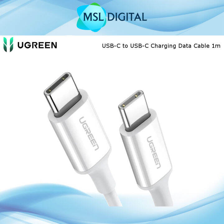 UGREEN USB-C to USB-C Charging Data Cable | 3A fast charge | Tin-plated ...