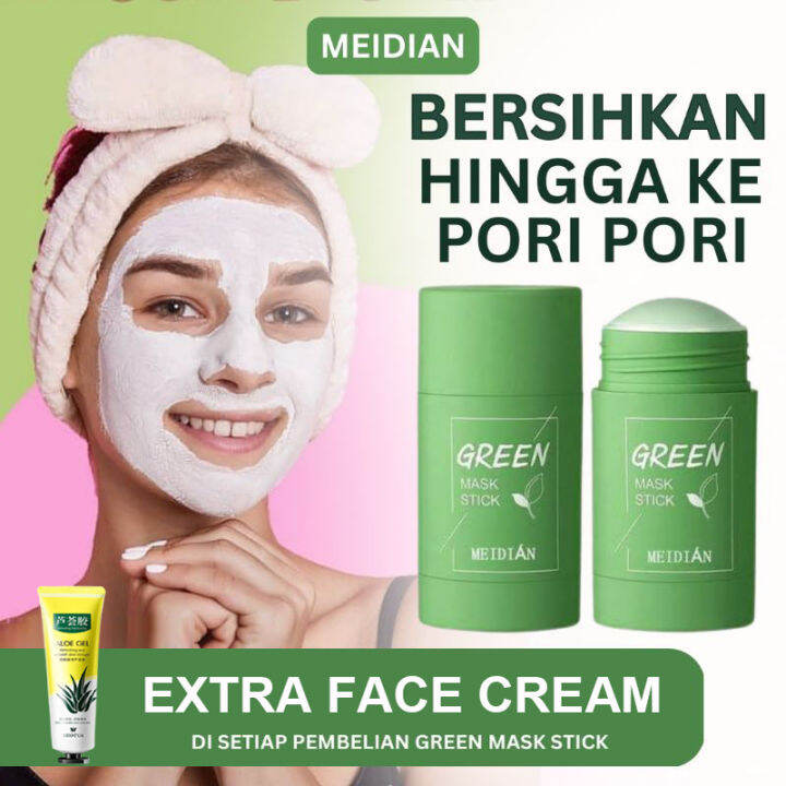 Green Mask Stick Original Acne Removal Mask 40g removes acne, pimples ...
