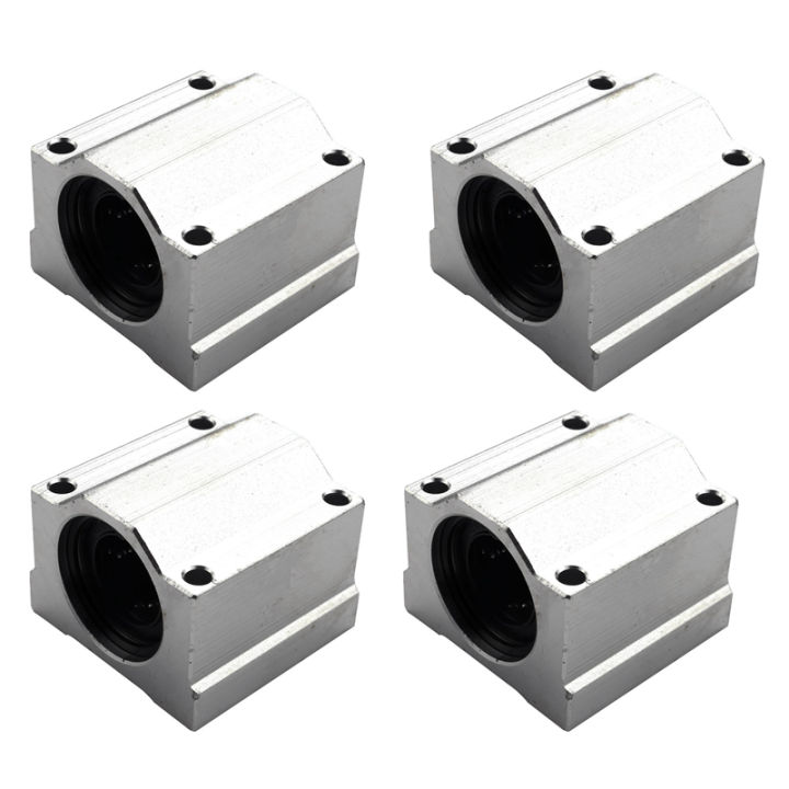 4 Pcs SC20UU 20mm Aluminum Linear Motion Ball Bearing Slide Bushing for ... 4 Pcs SC20UU 20mm Aluminum Linear Motion Ball Bearing Slide Bushing for ...