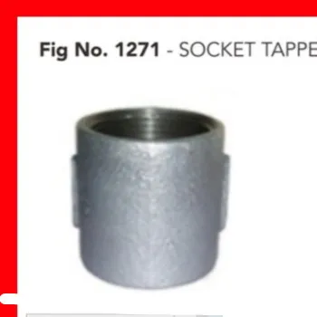 SOCKET GALVANIS BESI 1/2" G BRAND DRAT BSPT SOK SOCK SOKET sdd gbrand ...