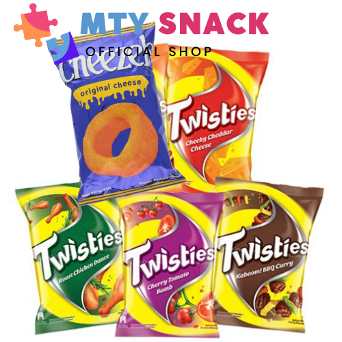 [MT] Twisties/Cheezels Corn Snack's (Big Pack) 140gm | Lazada
