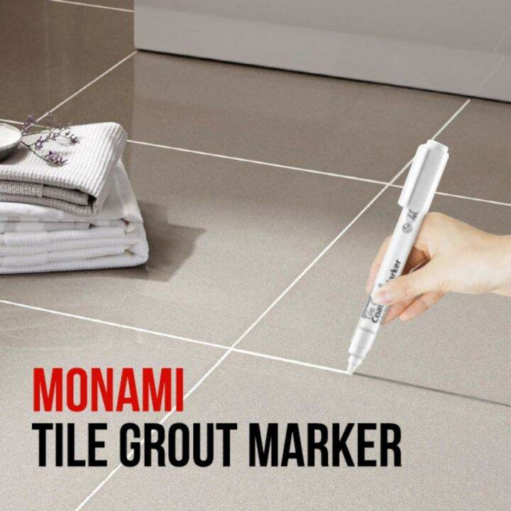 Monami Tile Grout Coating Marker 401 Chisel Nib - PER PC | Lazada