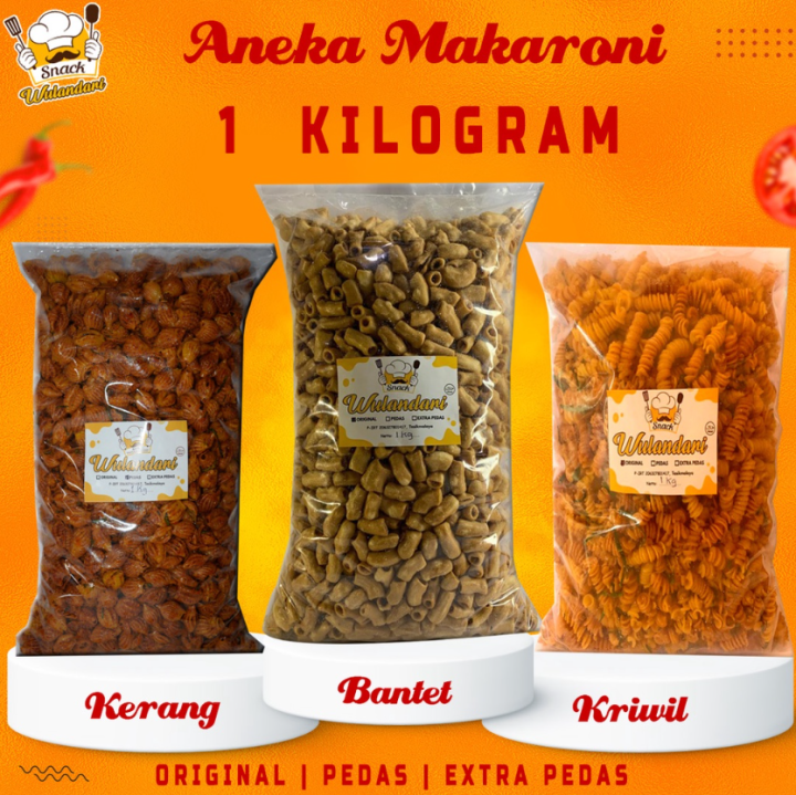 Aneka Cemilan 1 Kg Rasa Pedas Gurih khas Tasikmalaya | Oleh-oleh khas Tasikmalaya | Lazada Indonesia