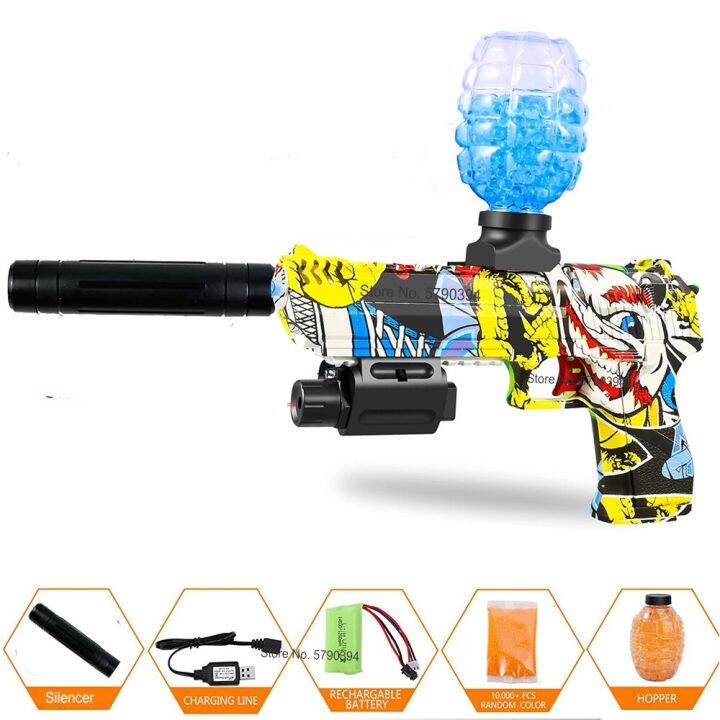 Electric Desert Eagle X-2 Glock Gel Blaster Splatter Ball Highly ...