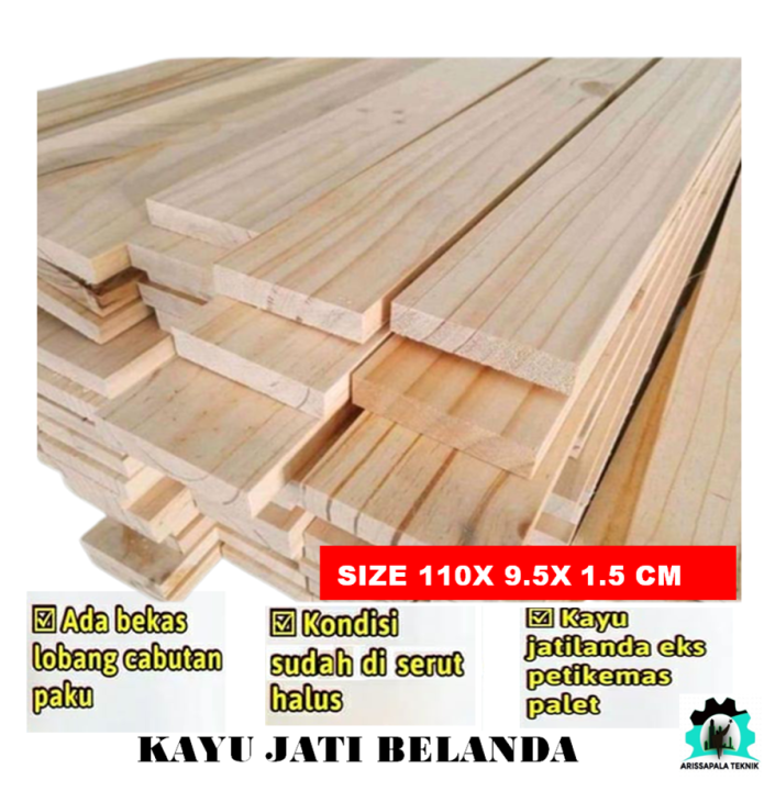 Kayu Jati Belanda Papan Kayu Pinus Jati Londo Ex Palet Sudah Di Serut ...