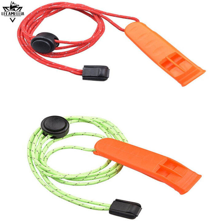 Lecamellia【Fast Delivery】Portable Sports Double Pipe Whistle Outdoor ...