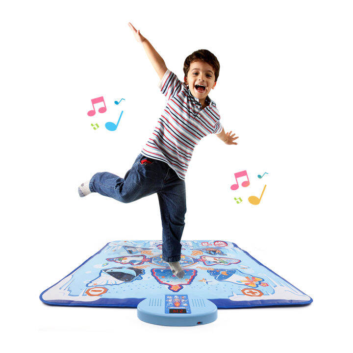 Indoor exercise mixer rhythm step dancing challenge game electric music ...