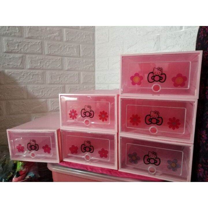 Hello kitty shoe box (250 for 3pcs) | Lazada PH