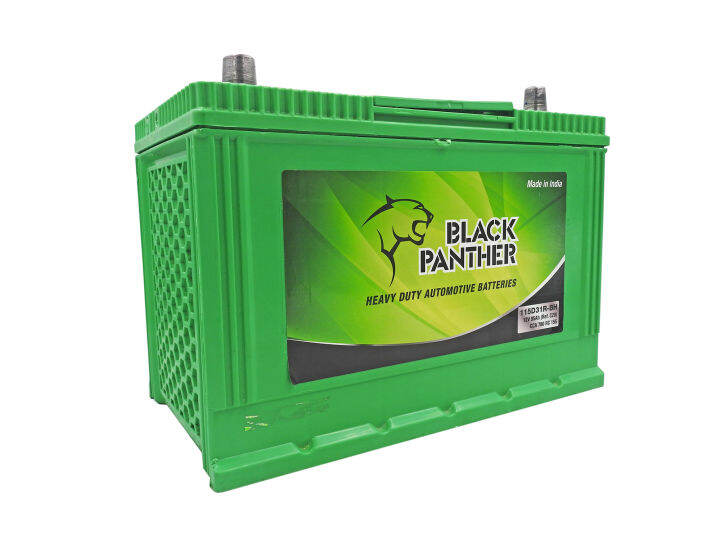 Black Panther 3SMF REVERSE 115D31R (115AMPS) with Base Holder Heavy ...