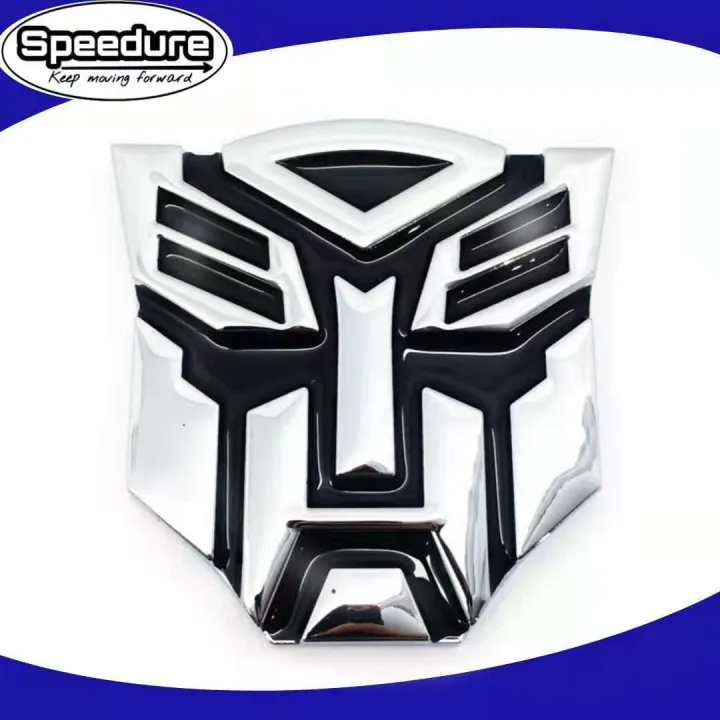Transformer Autobot Silver 3D Metal Emblem Sticker | Lazada PH