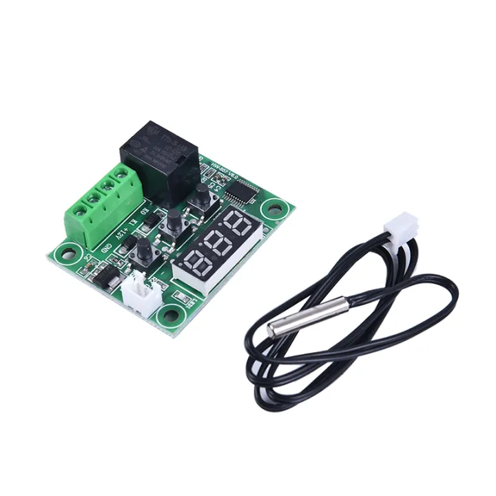 W1209 Blue LED Digital Temperature Controller Board Micro Thermostat ...