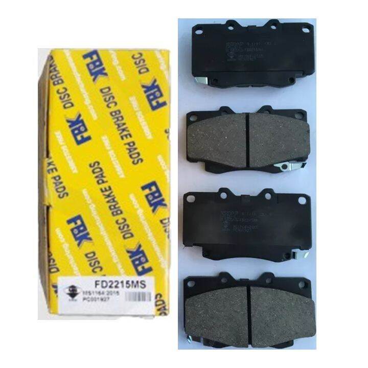 FD2215MS Toyota Hilux KUN25 FBK Front Disc Brake Pad | Lazada