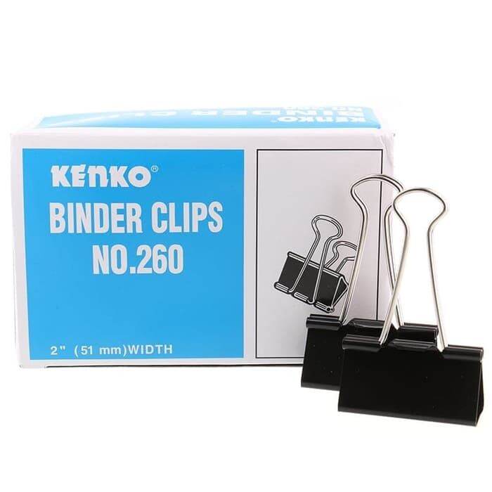 Binder Clips Joyko Binder Clips 260 Penjepit Kertas Besar Paper Clip ...