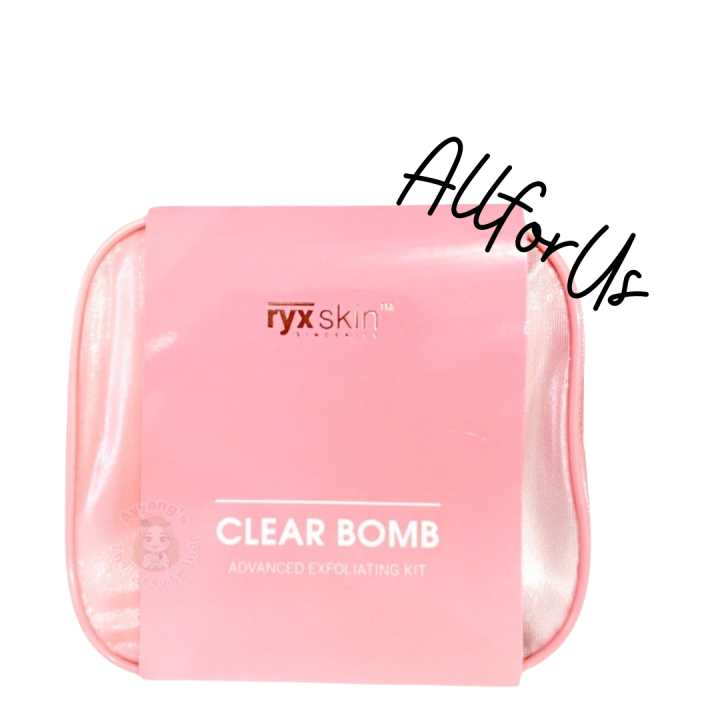 Ryx Skincerity Clear Bomb Advanced Exfoliating Kit ] smooth and refine ...