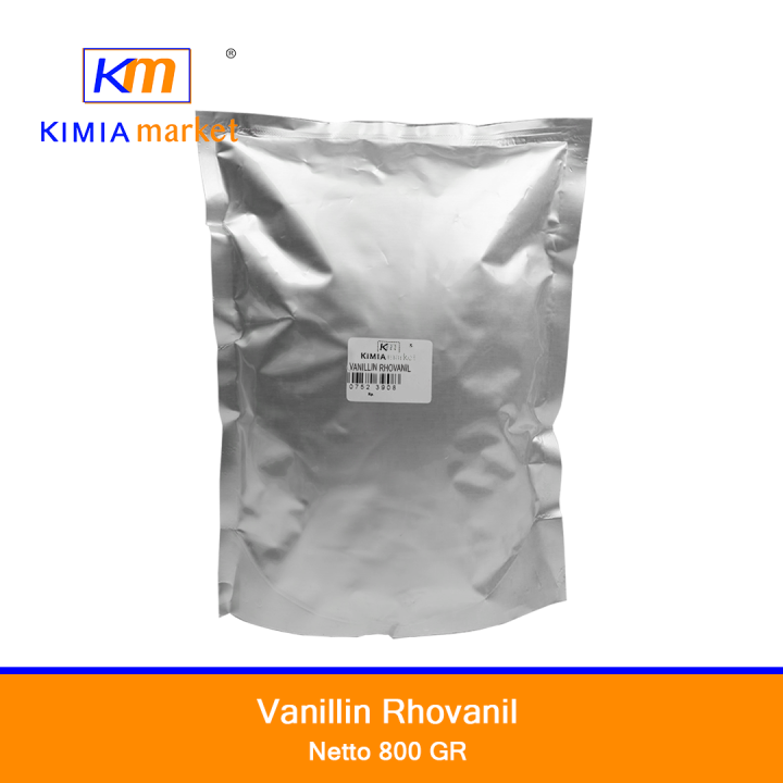 Rhovanil Vanillin Powder Rasa Vanilli Food Grade 800gr | Lazada Indonesia