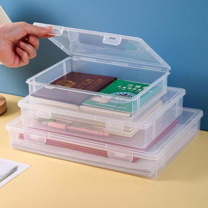 QUXIANGNI Data Sorting File Box Certificates Storage Case ...