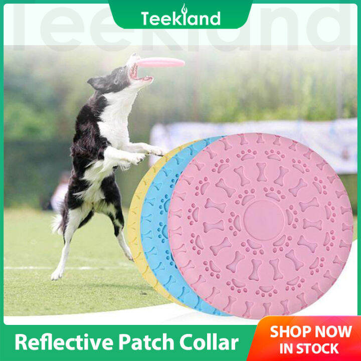 Teekland Dog Frisbee Dogs Training Toys Mini Dog Disc Puppy Frisbee ...