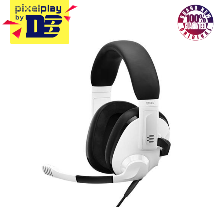 EPOS H3 Closed Acoustic Gaming Wired Headset (WHITE) | Lazada PH