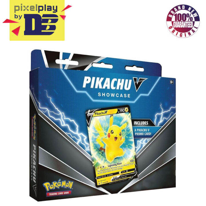 Pokemon Trading Card Game Pikachu V Showcase (290-80911) | Lazada PH