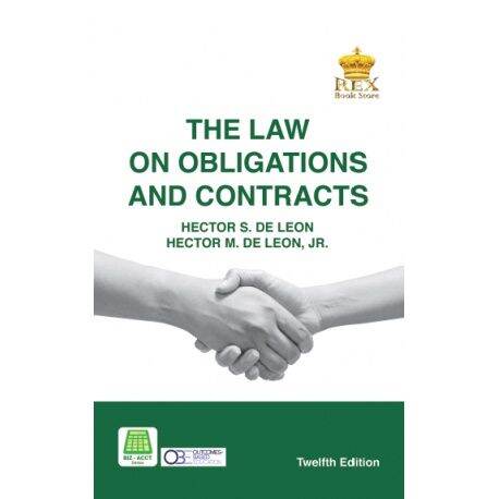 De Leon 2021 The Law on Obligations and Contracts | Lazada PH