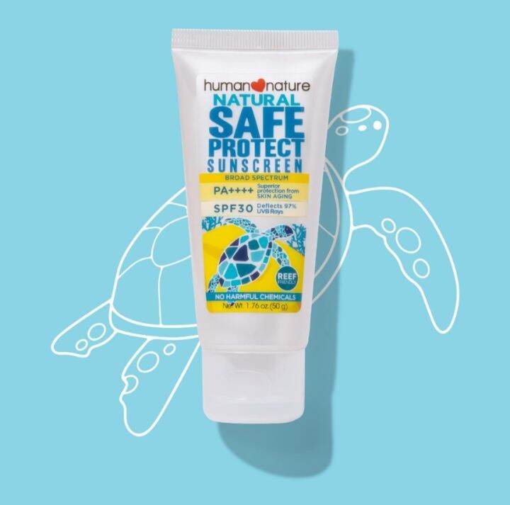 SafeProtect SPF30 for Babies & Kids / for Adults Sunscreen Human Nature ...
