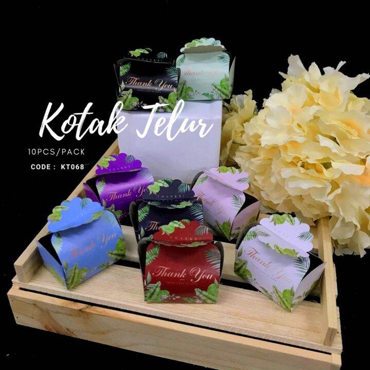 Kotak Telur | Gula-gula | Goodies | Box Gift | Event kenduri Kawin ...