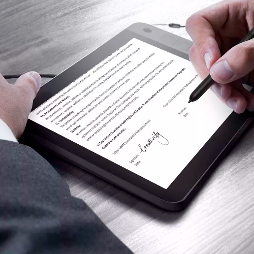 Huion 10.1inch DS1020 signature pad with digital pen ho electromagnetic ...