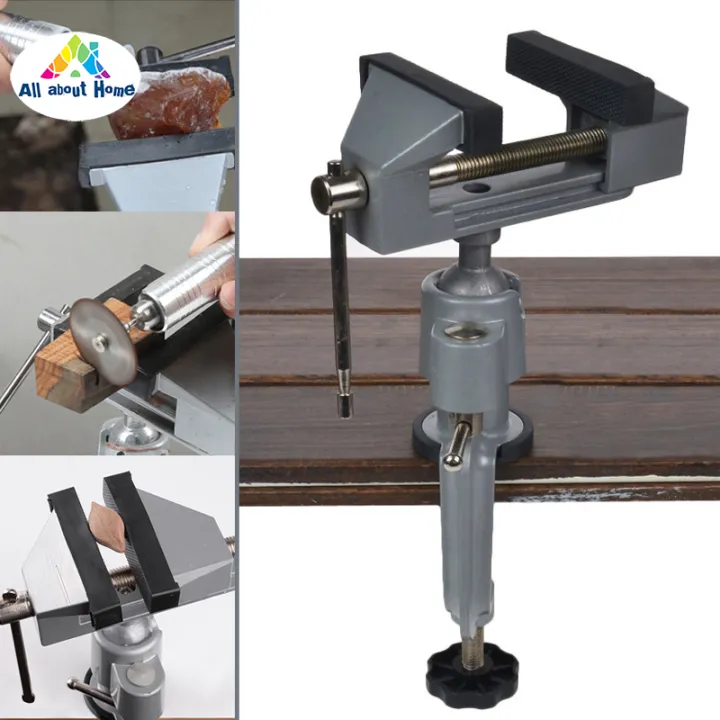 ABH Universal Multi Angle Swivel Table Vice Clamp-on Grinder Bench Vise ...