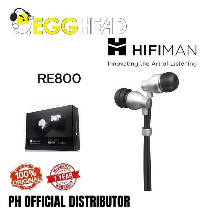 HIFIMAN RE800 2022 Silver | Lazada PH