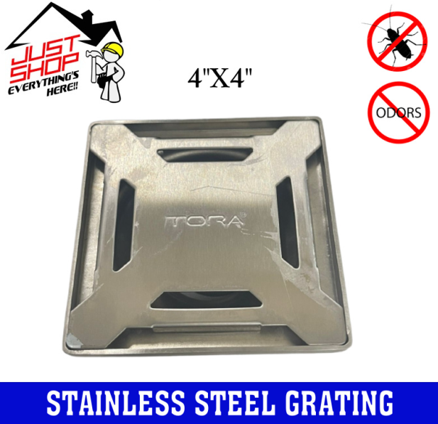 TORA Floor Grating / Stainless Steel Floor Trap Filter With Drain ...