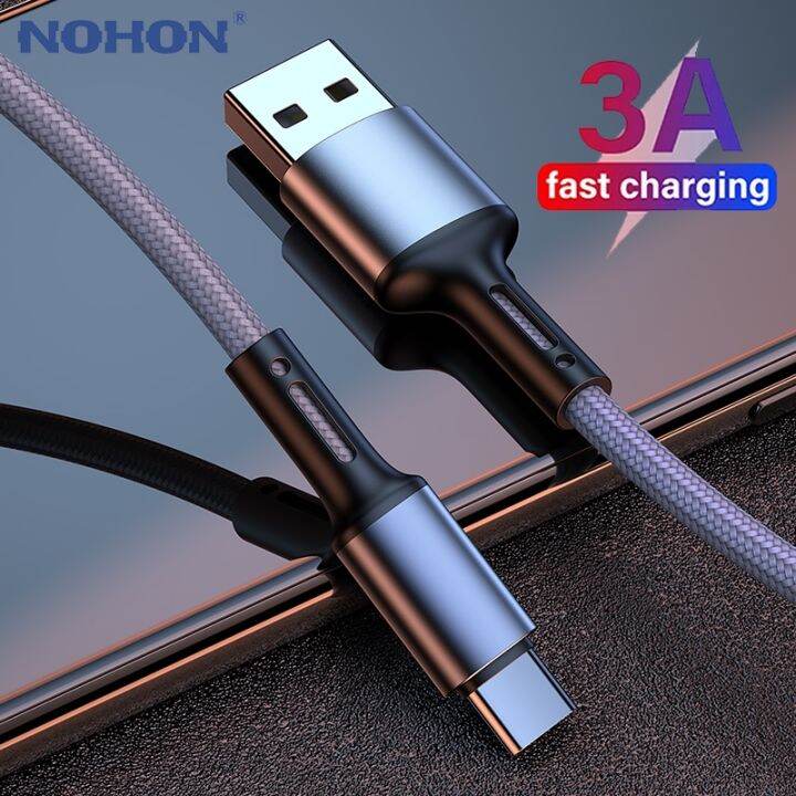 【hot】 USB Type C Cable For Samsung S21 Xiaomi Huawei 3A Fast Charging Mobile Phone Charger USBC ...