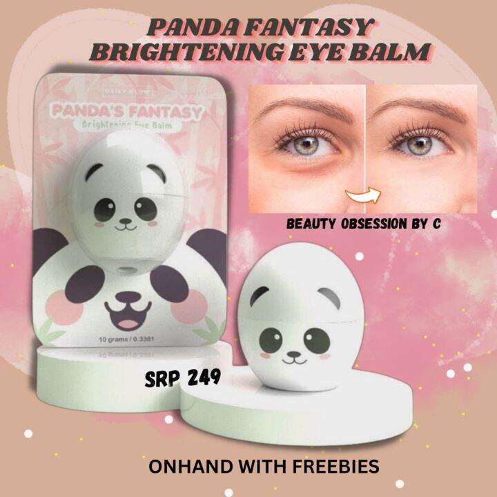 ONHAND WITH FREEBIE PANDA EYE BALM - THE DAILY GLOW PANDA'S FANTASY ...