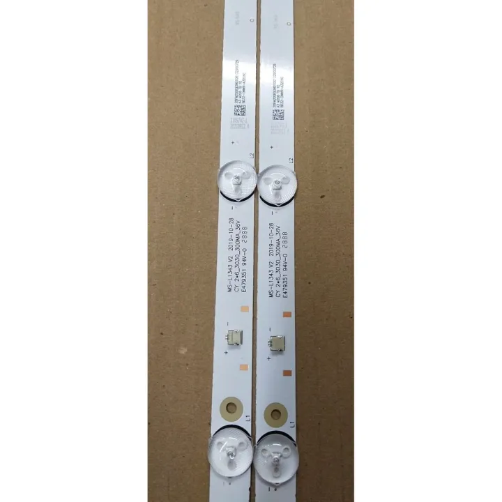 2 STRIPS LED TV BACKLIGHT ACE 32 LED-808 [ 6 LAMPS 6VOLTS | Lazada PH