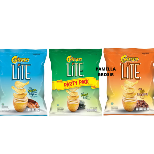 SNACK CHITATO LITE KERIPIK KENTANG 68GR RASA (RUMPUT LAUT, SAPI ...
