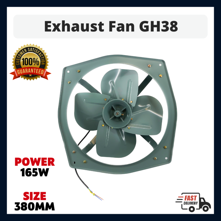 Exhaust Fan 380mm 15 Inch Ventilation Fan GH-38 排气扇 | Lazada
